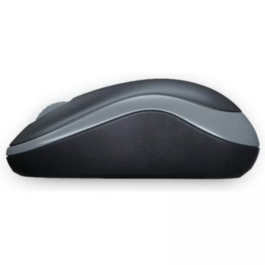 Mouse Logitech M185 Dark Silver - Galaxy Studio